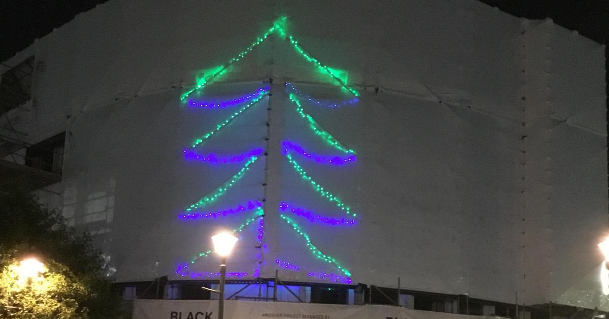Scaffolding Christmas Trees | Southend Business Group